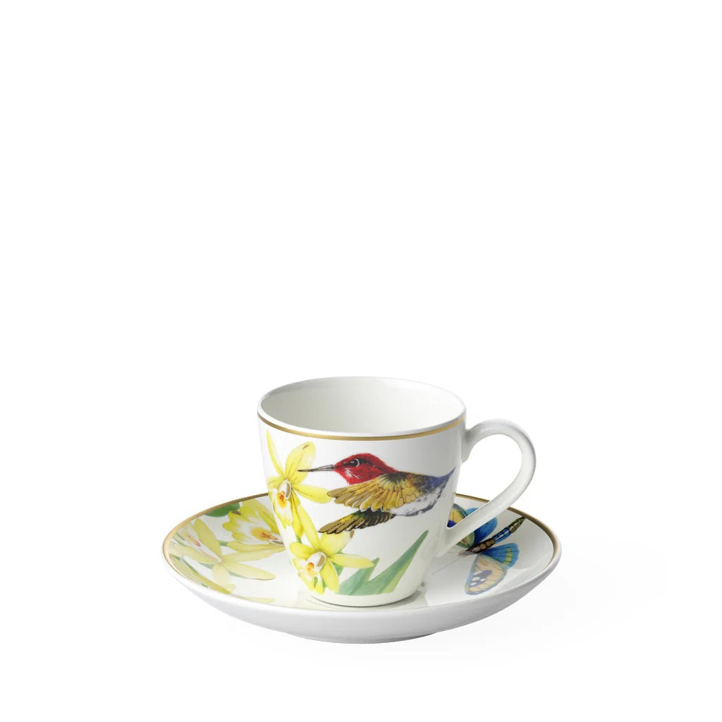Villeroy and Boch Amazonia Anmut Espresso Cup & Saucer — La Belle Table