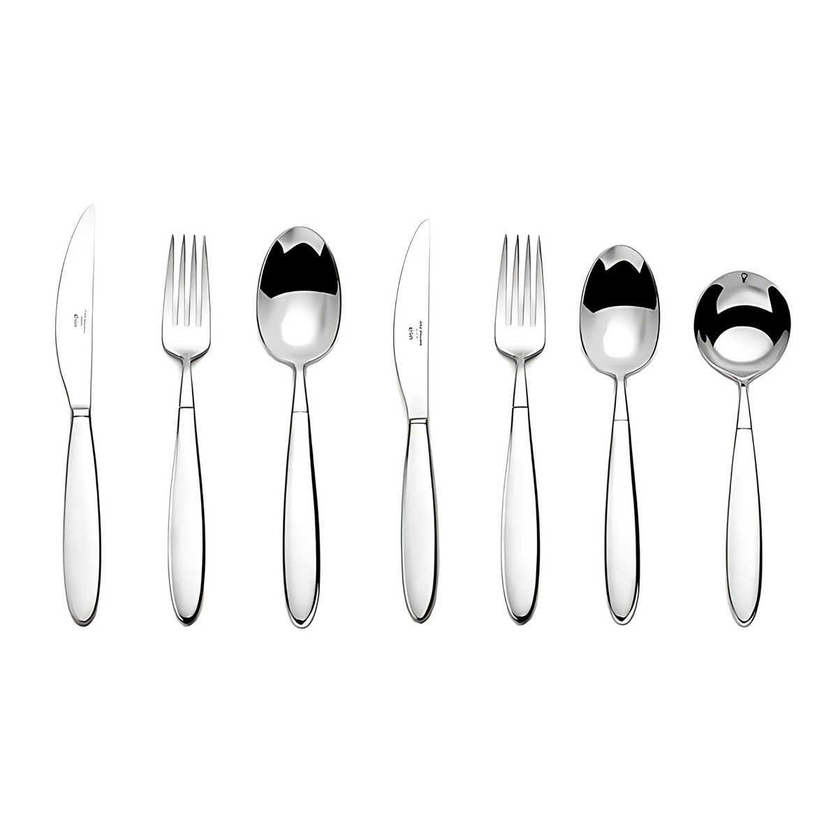 Elia Mirage 7pc 18/10 Stainless Steel Cutlery Set (Hollow Knife Handle ...